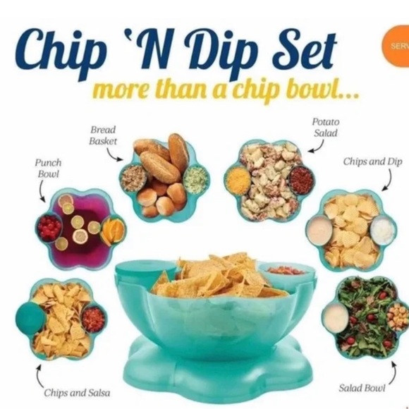 Tupperware | Kitchen | Tupperware Chip N Dip | Poshmark